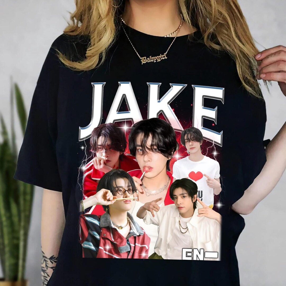 Jake Kpop Shirt, Jake Enhypen Kpop Sweatshirt, Jake Enhypen Vintage ...