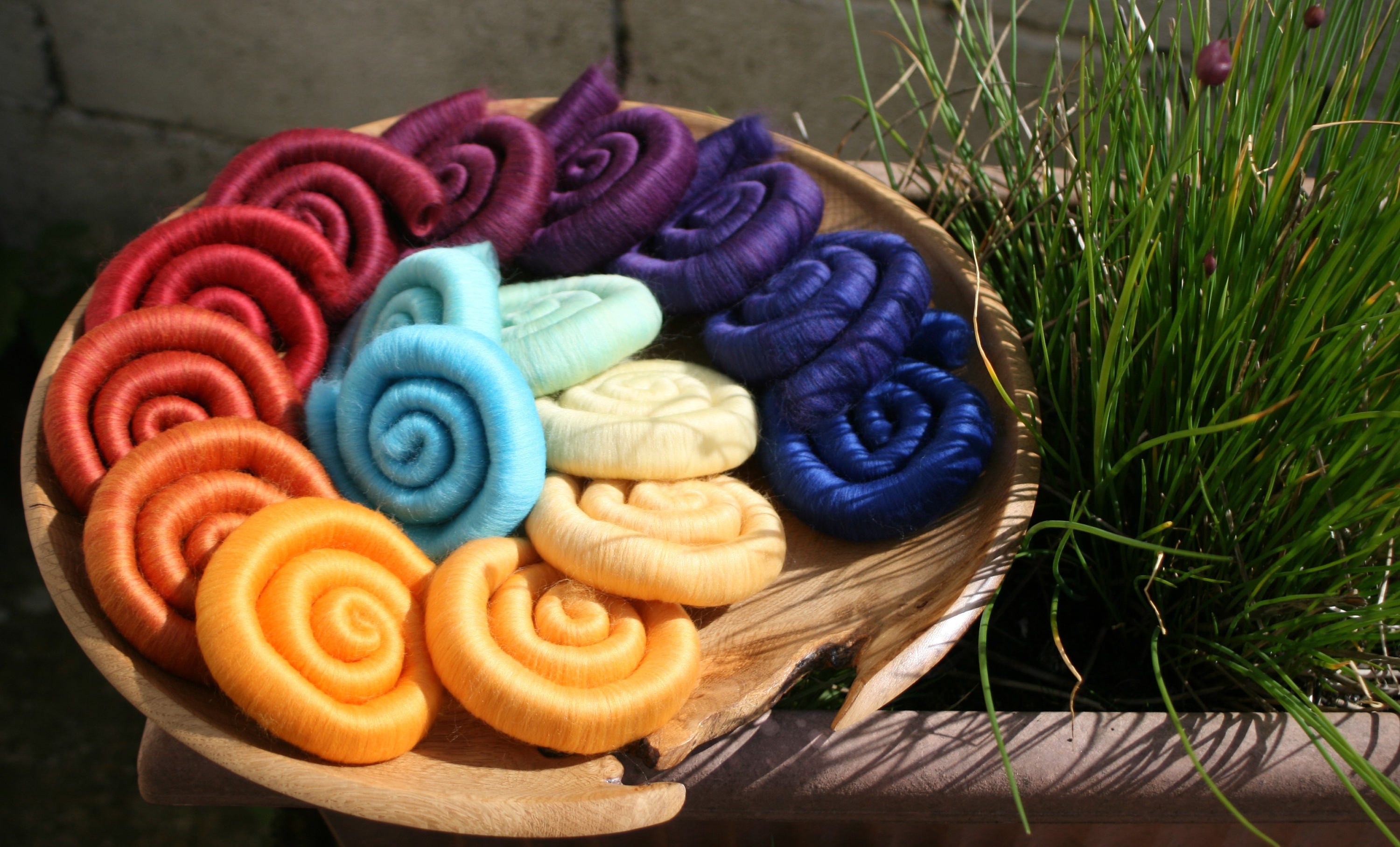 Medusa Gradient Rolag Set 110g - Etsy UK