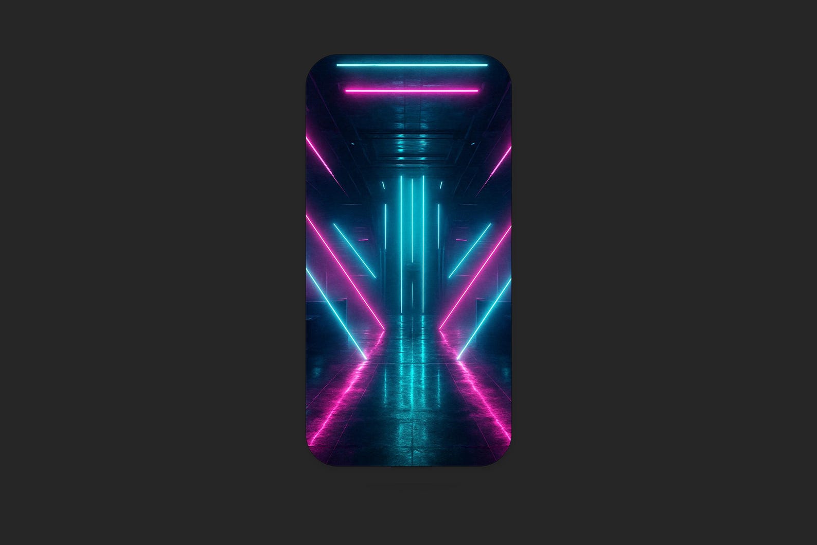 4K Vertical Phone Wallpapers – Neon Cyberpunk Glow Backgrounds for ...