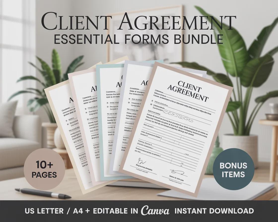 Client Agreement Template – Professional, Customizable Contract for ...