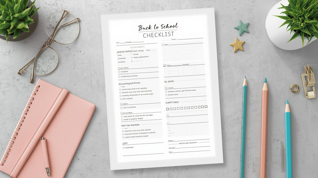 Back-to-school Checklists Bundle: Editable & Printable Classroom Supply ...