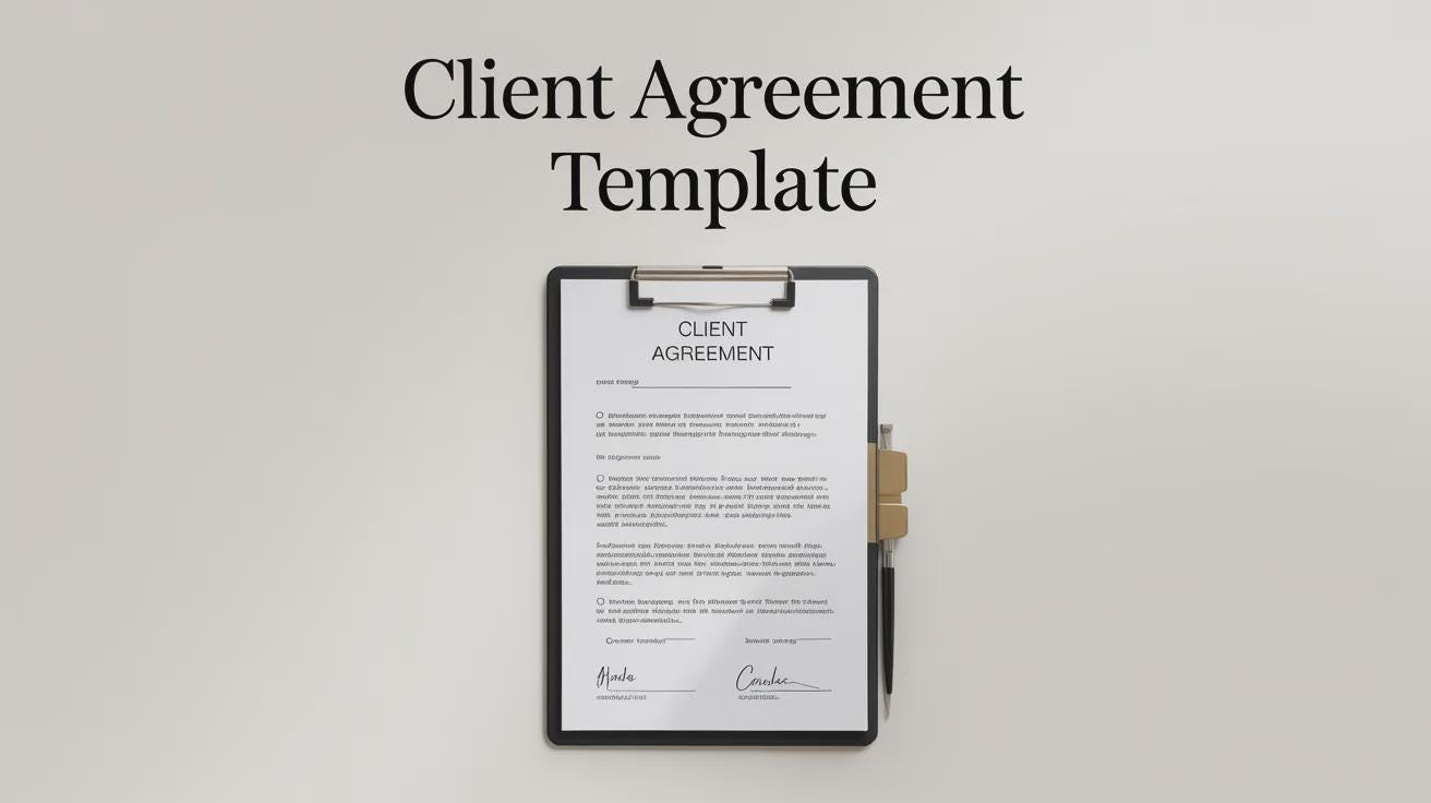 Client Agreement Template – Professional, Customizable Contract for ...