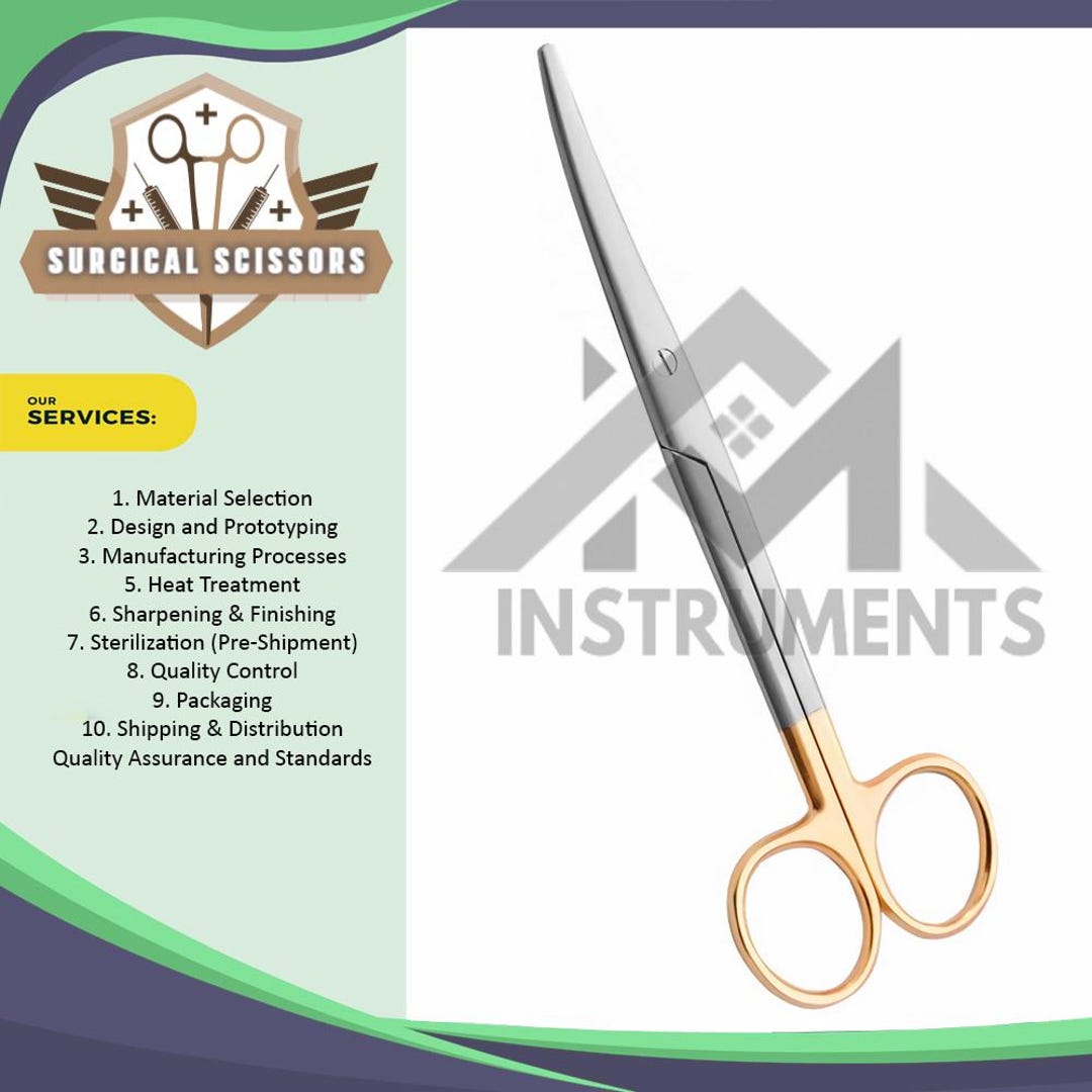 Mayo-stille Surgical Scissors | TC Curved Dissecting Blades - Etsy