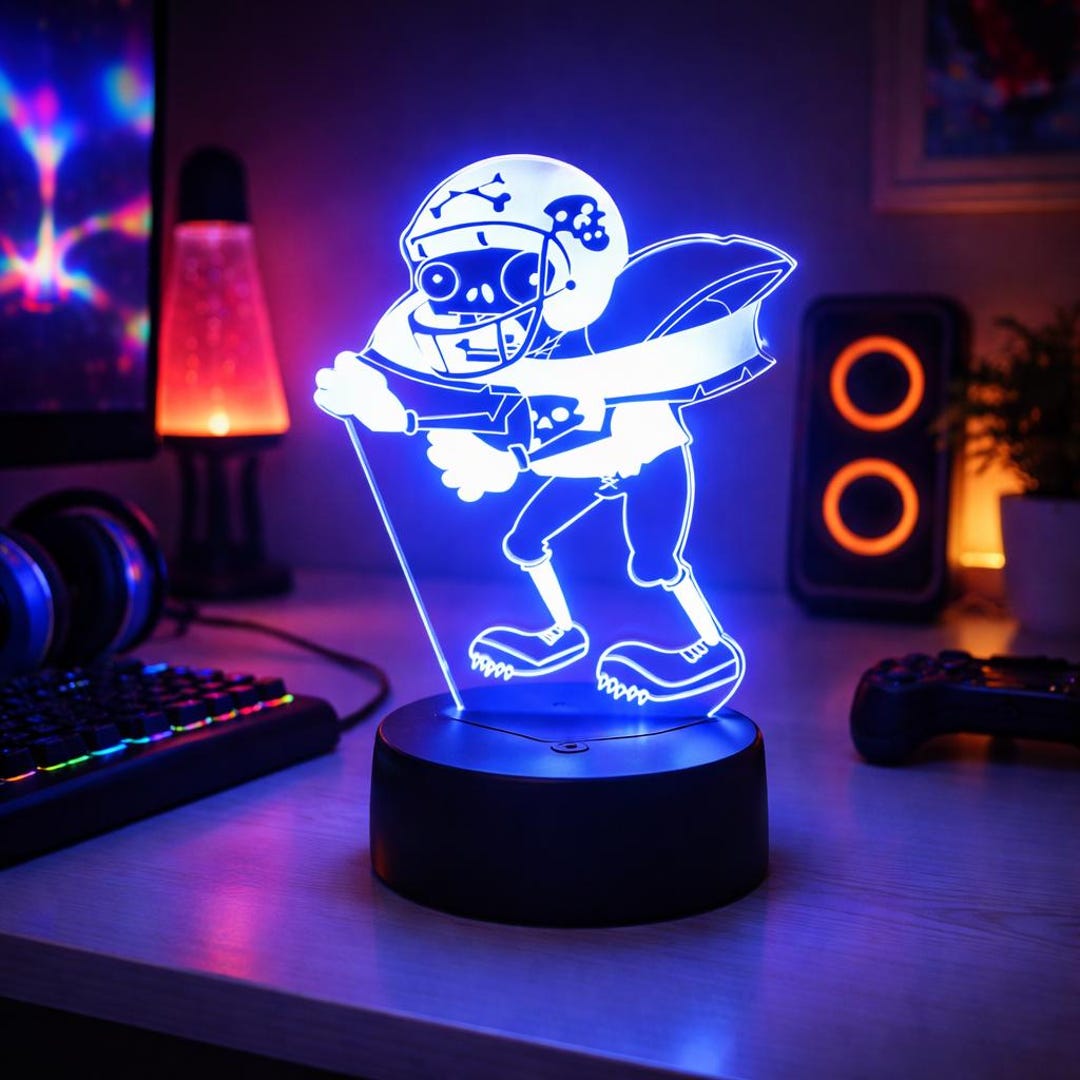 Plants Vs Zombies LED Night Light • 16 Color Changing Gaming Lamp ...