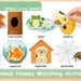 Animal Homes Matching Game | Preschool Learning Printable Activity (PDF ...