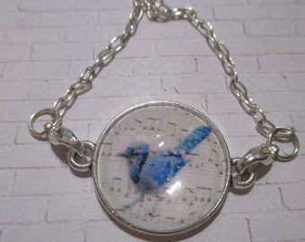 Blue Jay Bracelet - Etsy