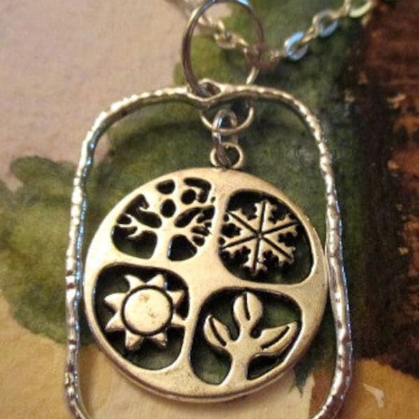 Four Seasons Pendant - Etsy