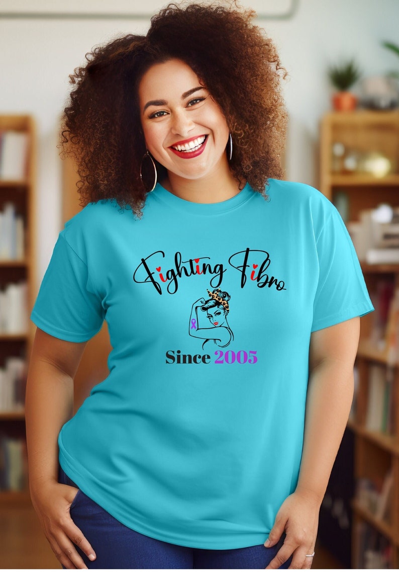 Personalized Fibromyalgia T-shirt, Women's Health Shirt, Birthday Gift ...
