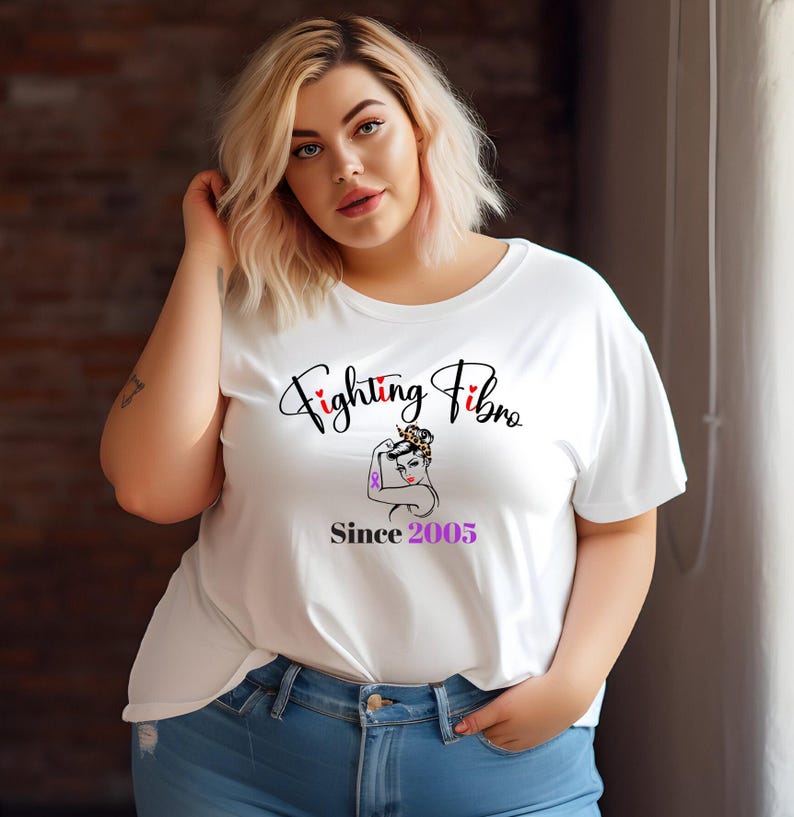 Personalized Fibromyalgia T-shirt, Women's Health Shirt, Birthday Gift ...
