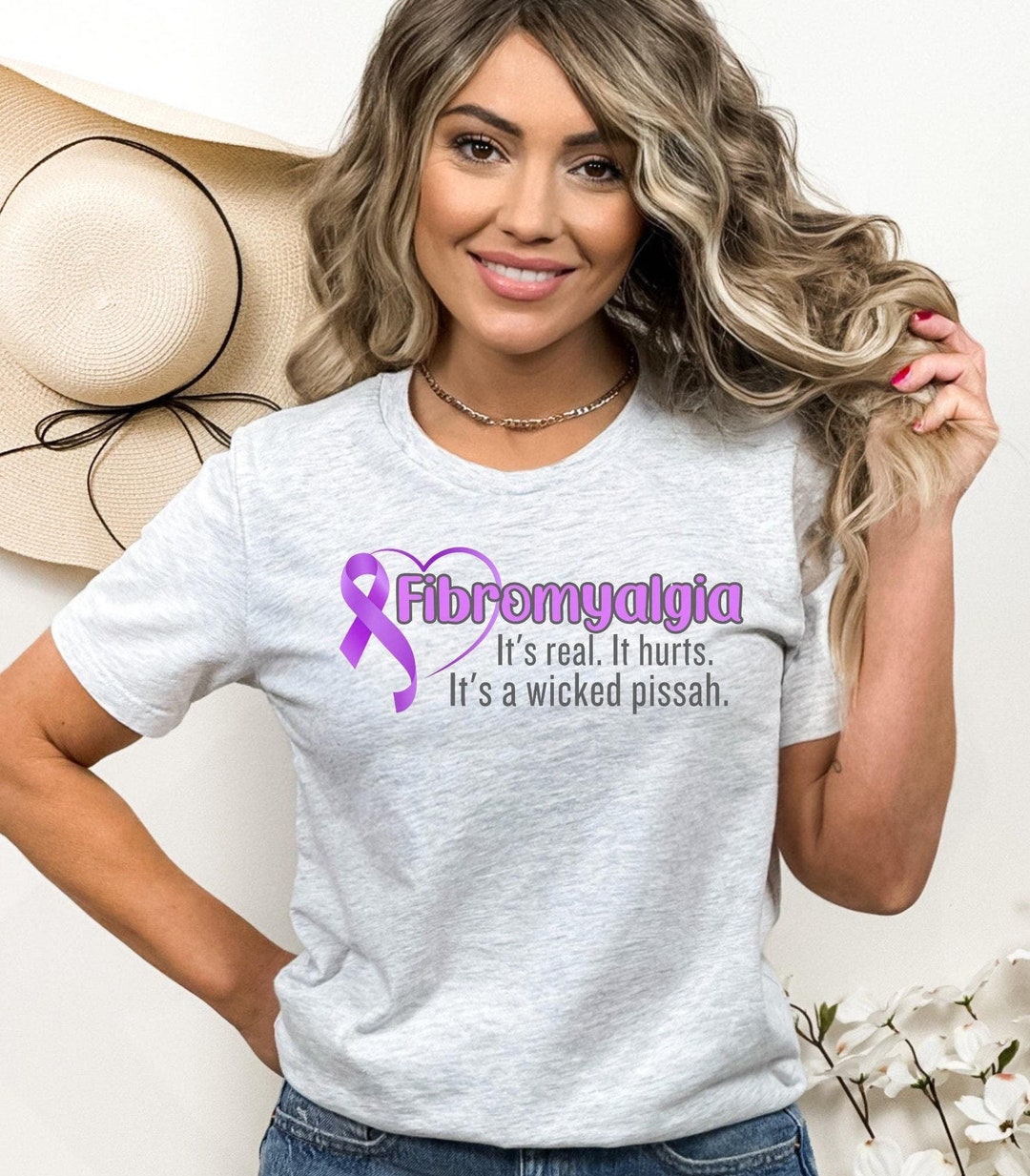 Funny Fibromyalgia T-shirt, Fibro Awareness Tee, New England Humor ...