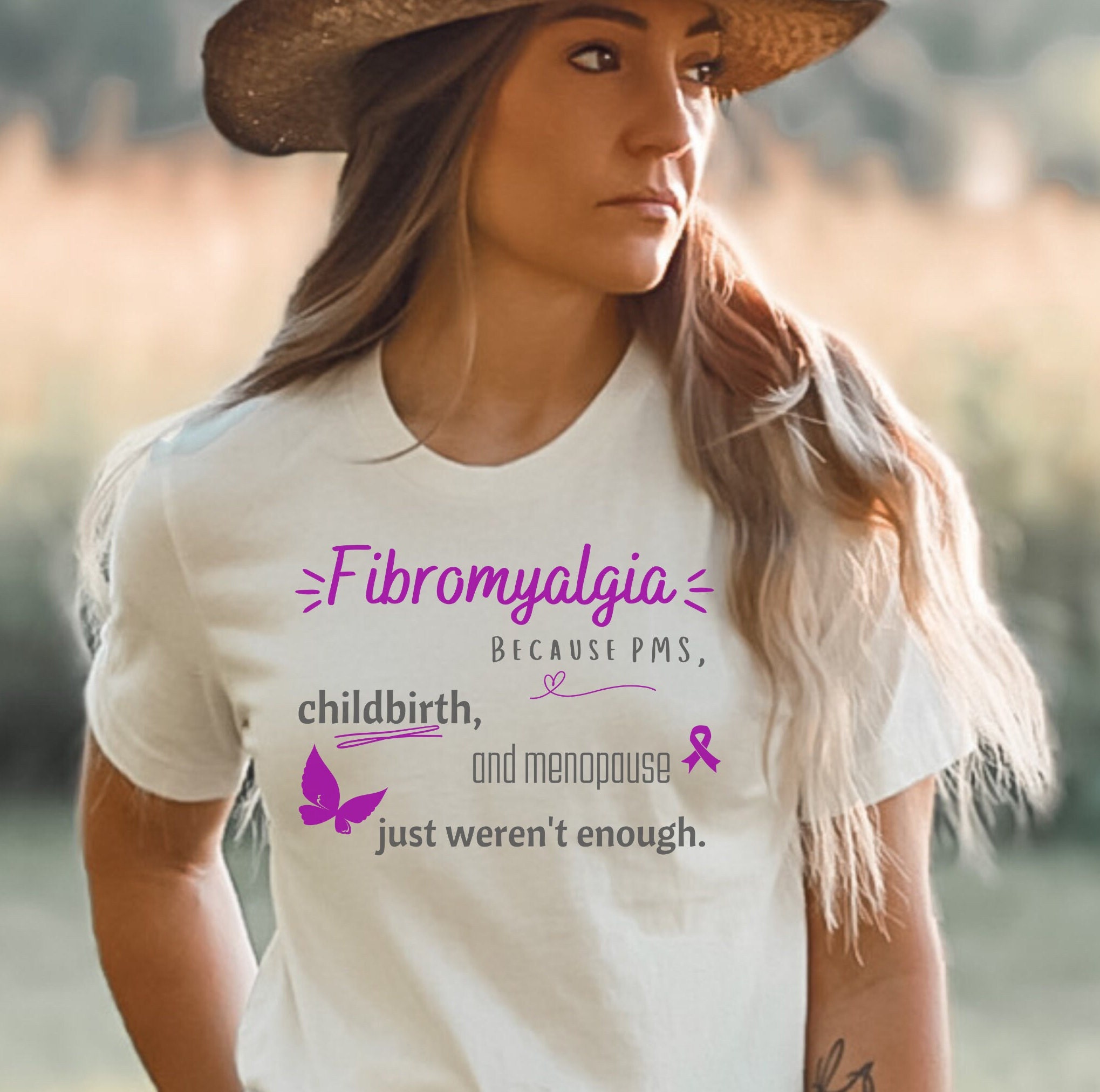 Funny Fibromyalgia T-shirt, Women's Health Humor Tee, Childbirth ...