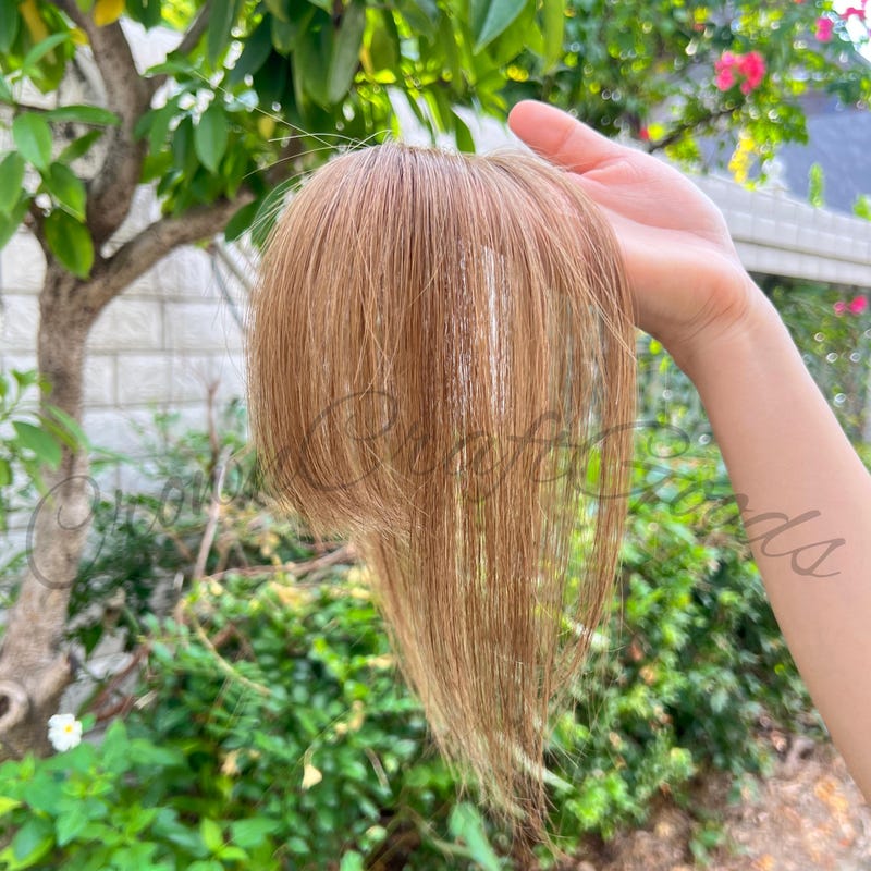 Bob Human Hair Toppers - Etsy