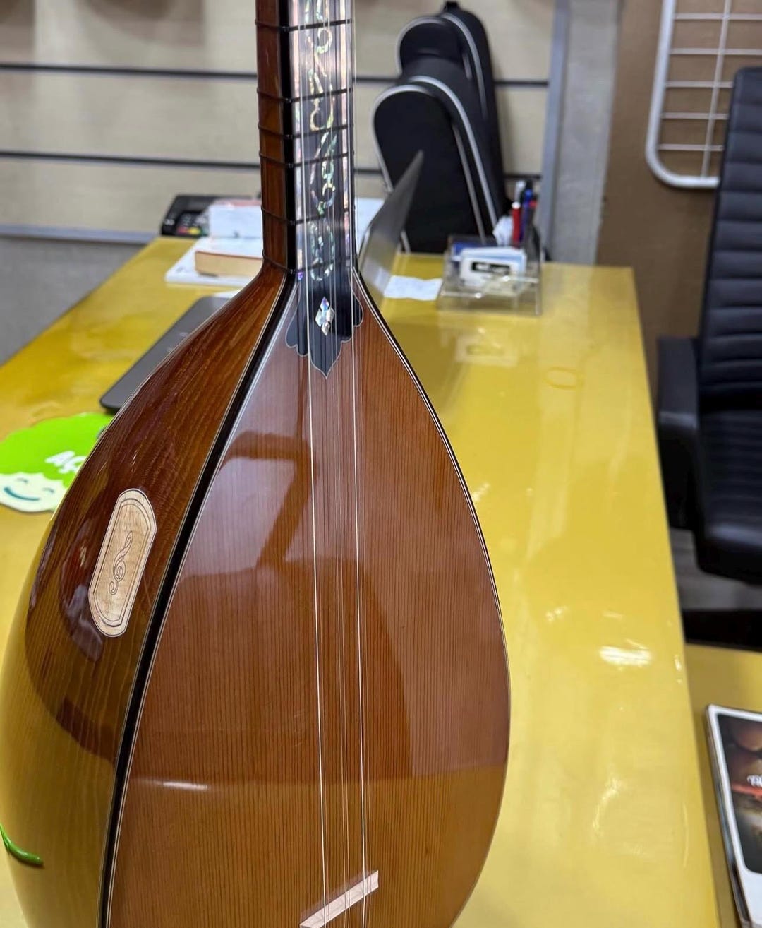 Ultra Premium Turkish Saz Baglama – 2001 Aged Hand-carved Mulberry (dut ...
