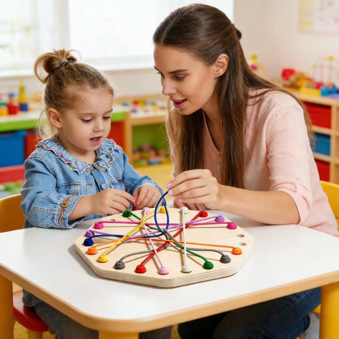Brain Teaser Rope Puzzle Game for Kids | Logic Thinking Challenge Board ...