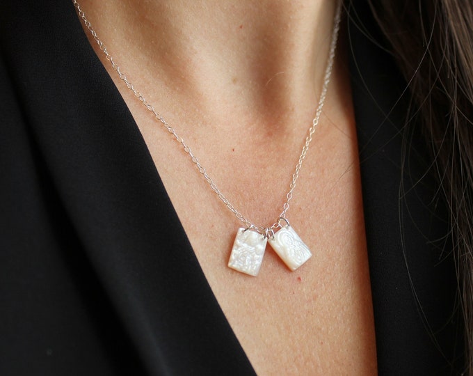 Scapular on Chain With Brown Wool Backing Powerful Protection Catholic ...