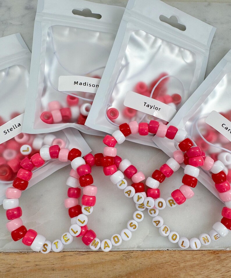 Valentines Day Party Favors, Friendship Bracelet Making, Birthday Party ...