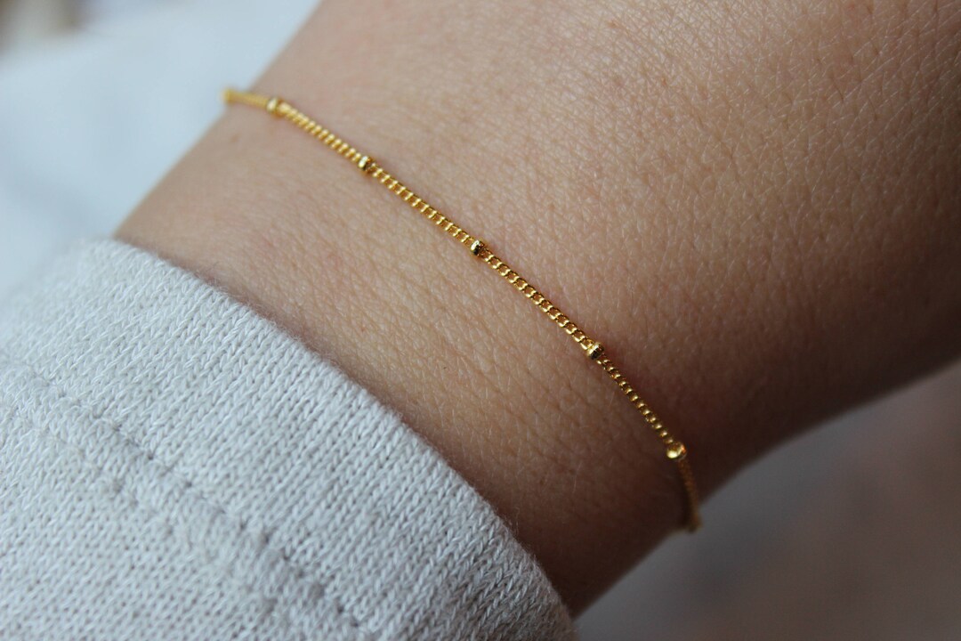 Gold Dew Drop Bracelet, Dew Drops, Dew Drops Bracelet, Xmas Jewelry ...