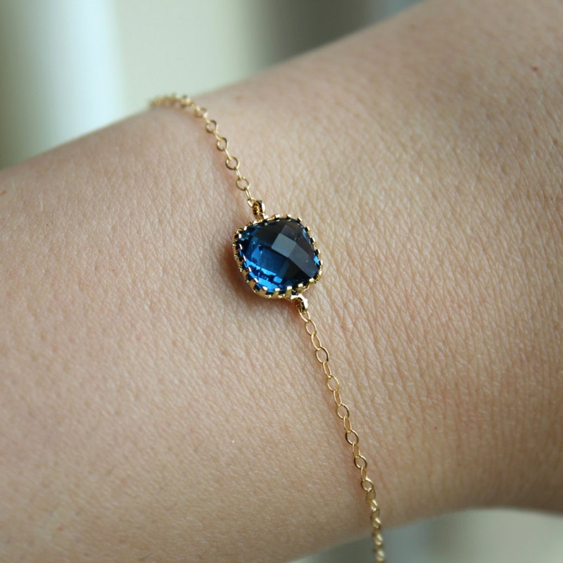 Navy Bracelet - Etsy