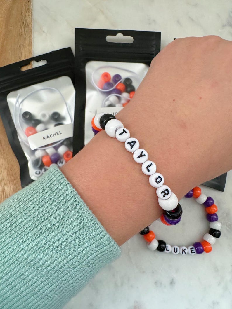 Halloween Party Favors, Bracelet Making Kit, Birthday Party Favor ...