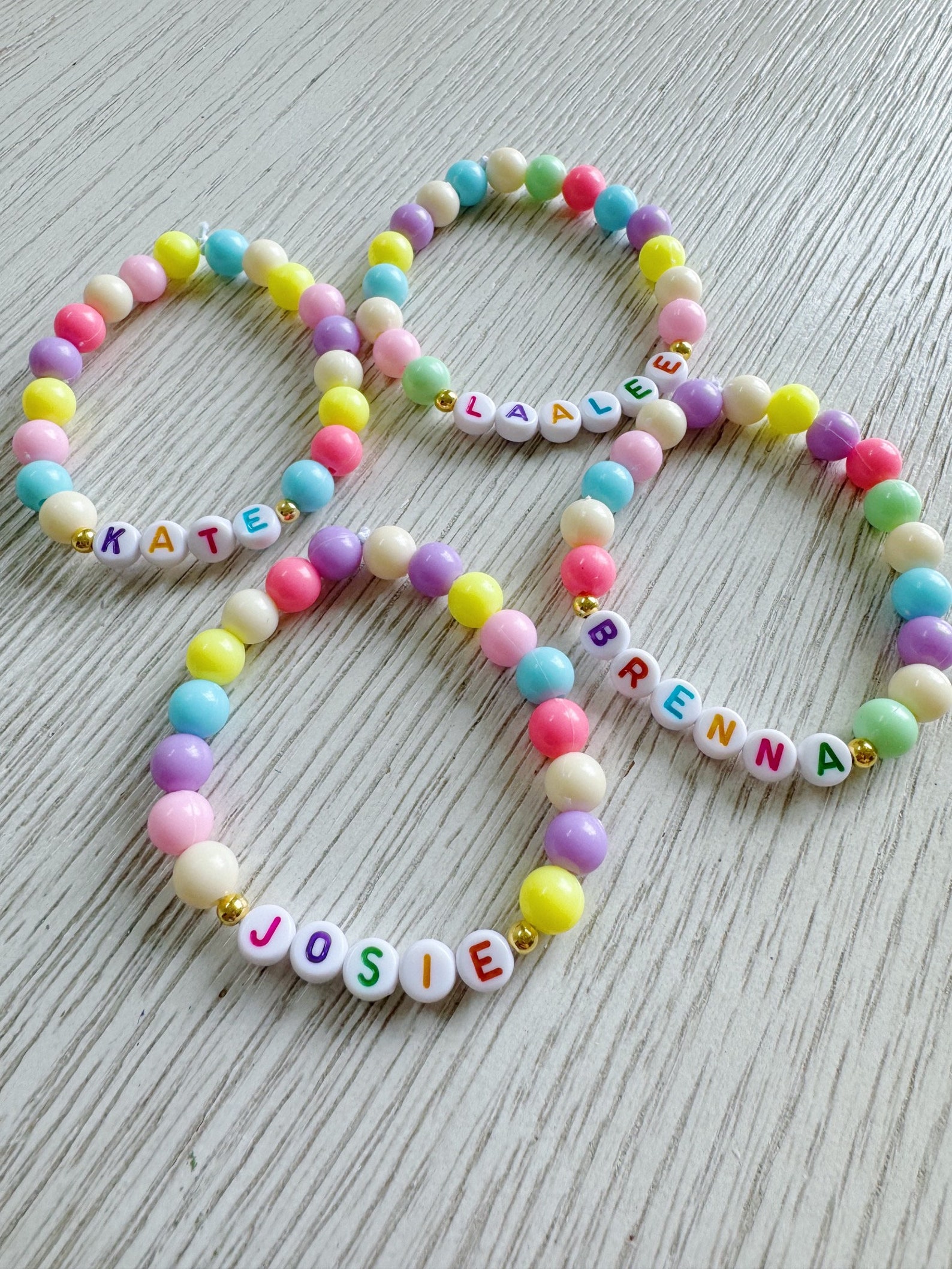 Child Party Favors, Girl Bracelet Making, Girl Birthday Party Favor ...