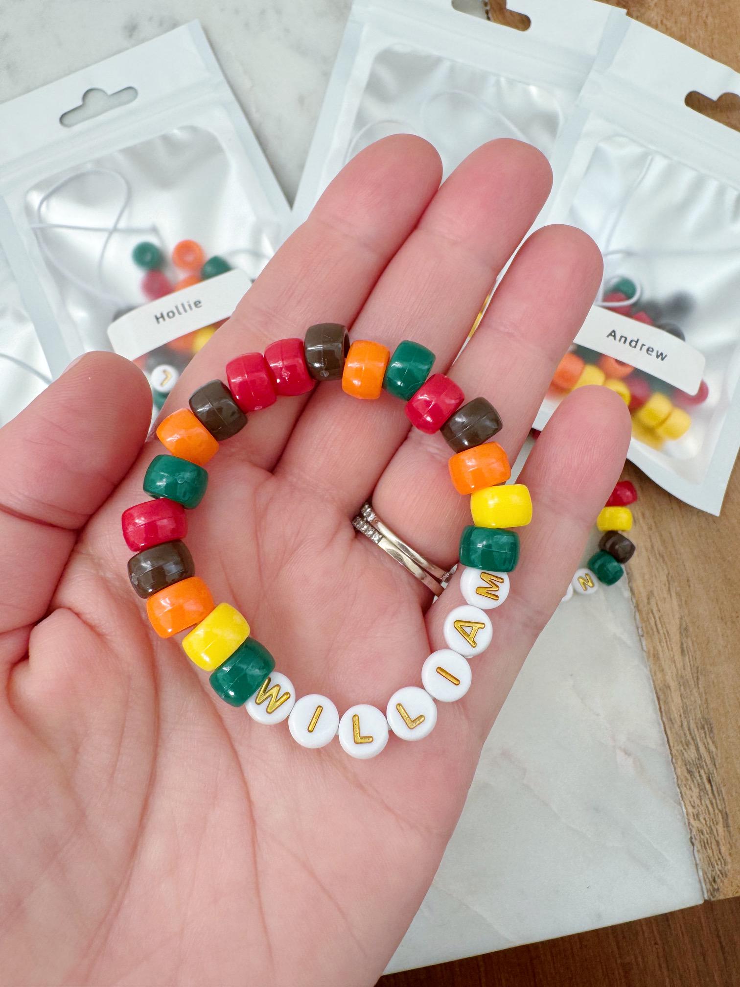 Thanksgiving Party Favors, Fall Bracelet Making Kit, Birthday Party ...