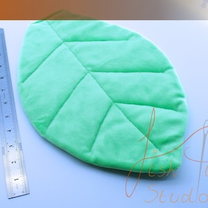 Soft Plush Oval Pear Leaf Styled Fursuit Prop - Etsy