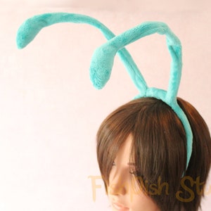 Bud Tipped Plush Antennae Headband: Insect Alien Butterfly Cosplay - Etsy