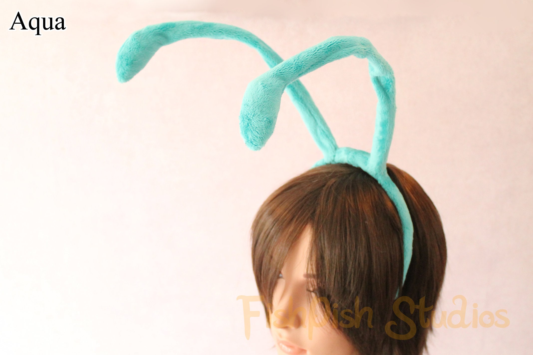 Bud Tipped Plush Antennae Headband: Insect Alien Butterfly Cosplay ...