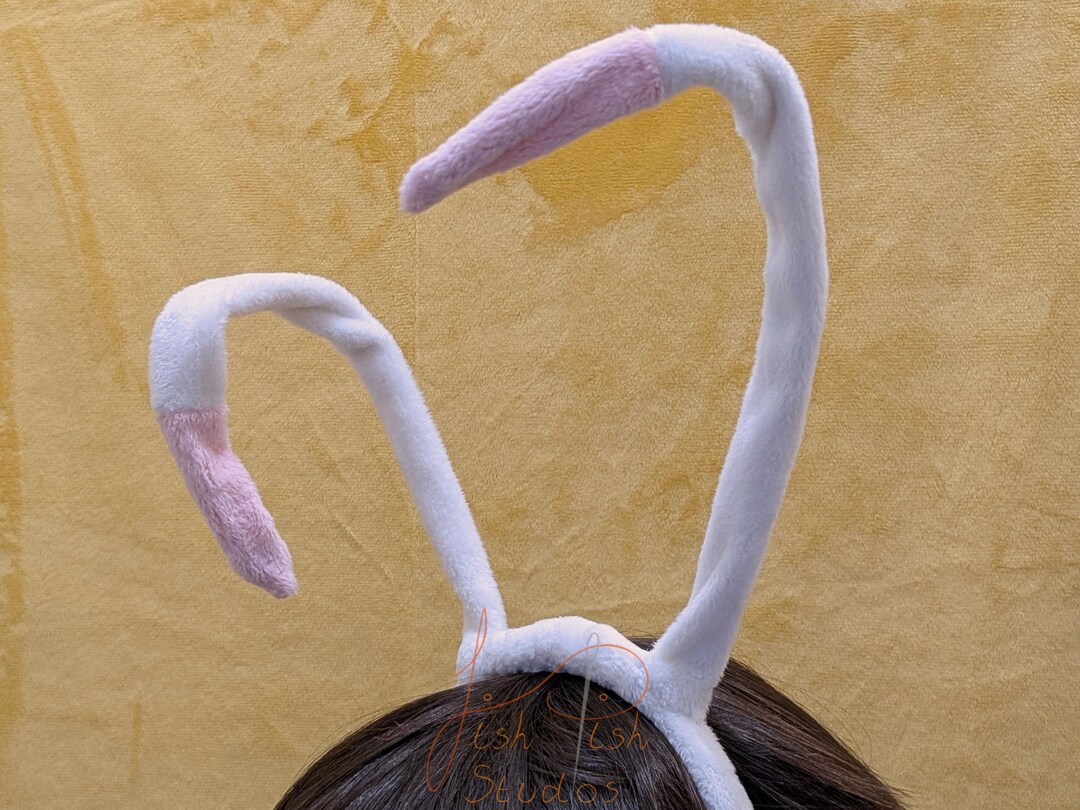 Ivory and Shell Thin Tipped Insect Cosplay Antenna / Antennae Headband ...