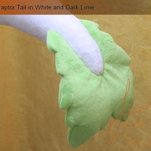 Feathered Raptor "type 2" Dinosaur Tail - Straight Stick Out Tail ...