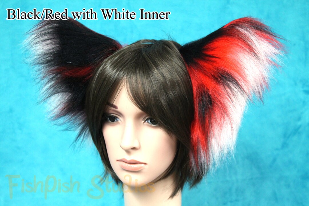 Mystery Camouflage / Splodge Super Fluffy Ear Cosplay Headband - Great ...