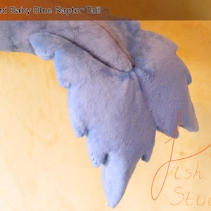 Feathered Raptor "type 2" Dinosaur Tail - Straight Stick Out Tail ...