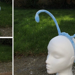 Bud Tipped Plush Antennae Headband: Insect Alien Butterfly Cosplay - Etsy