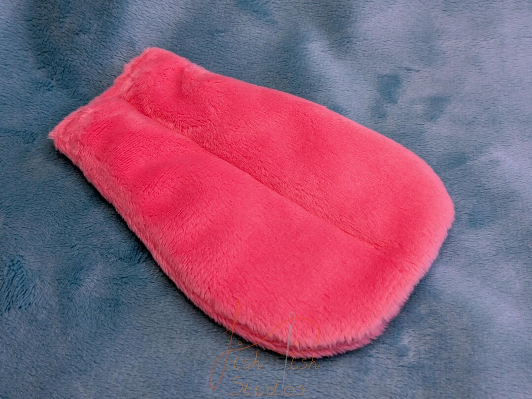 Rounded Coral Plush Fabric Fursuit Tongue - Pre Made - Etsy
