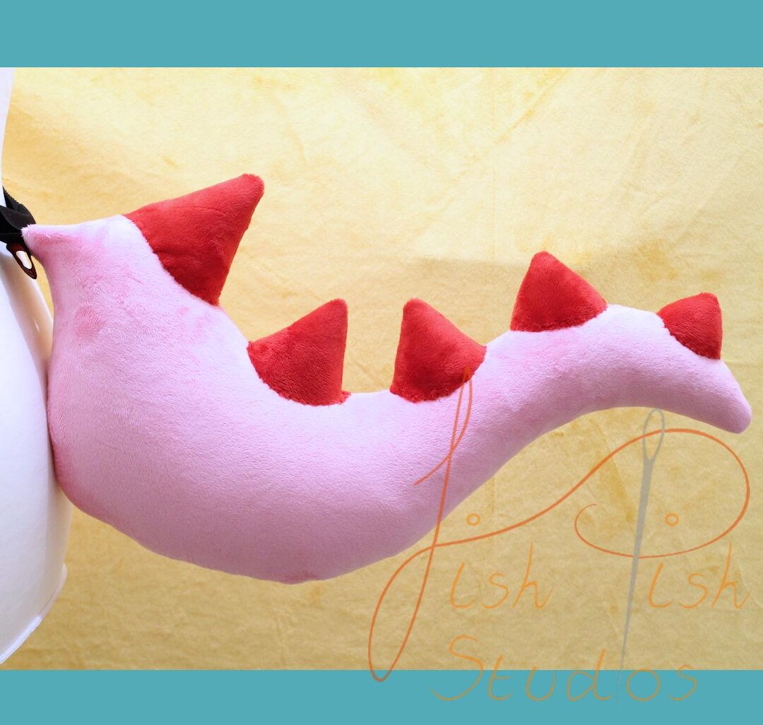 Spiked Plush Dinosaur Tail: Cosplay Costume Prop - Etsy