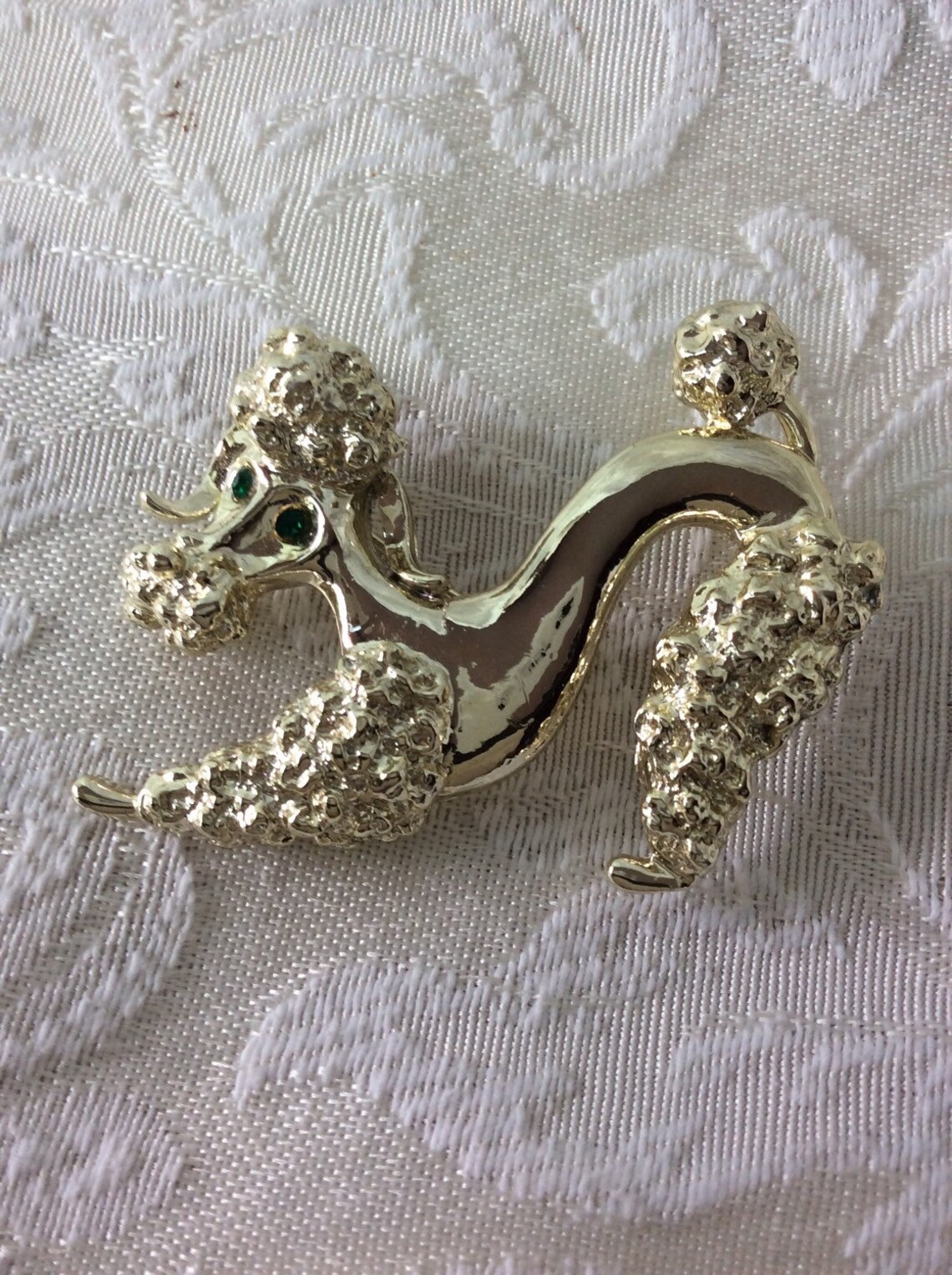 Perky Poodle Brooch Kitsch - Etsy