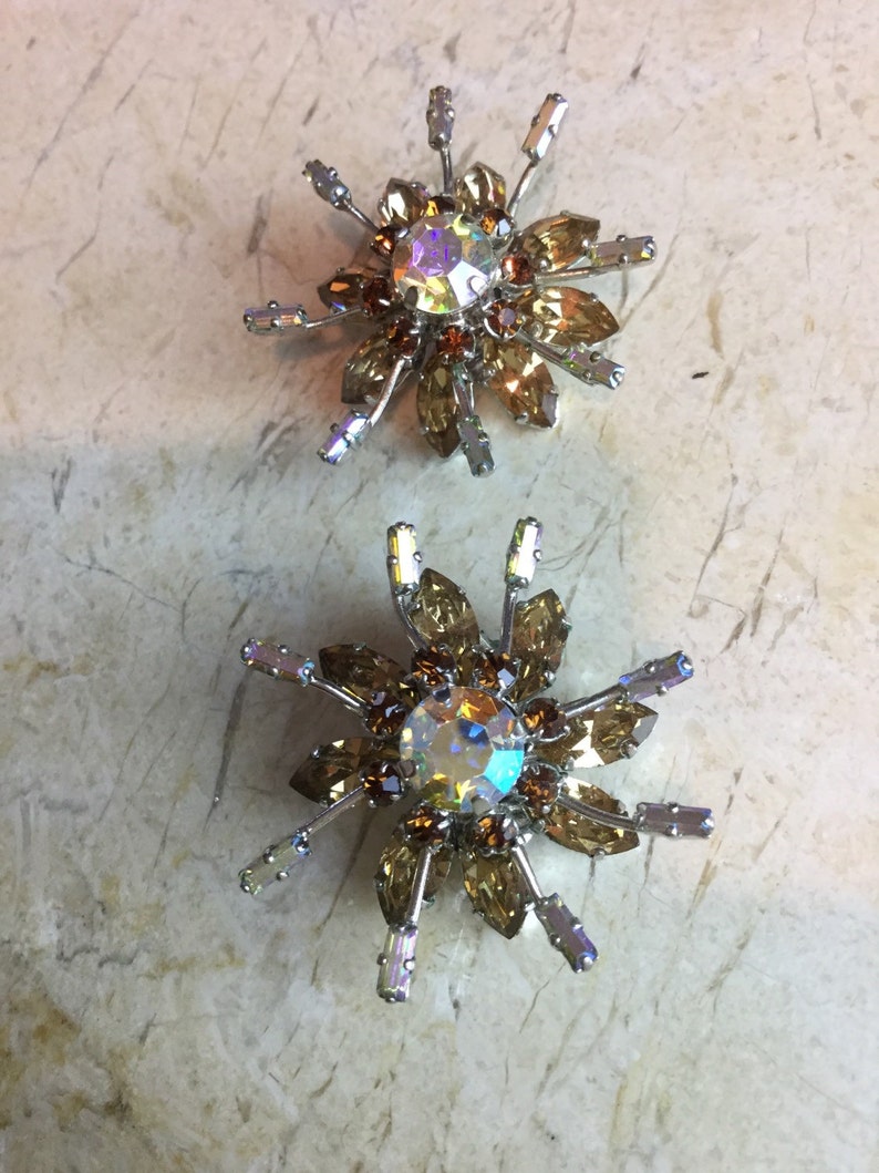 Austrian Crystal Earrings - Etsy