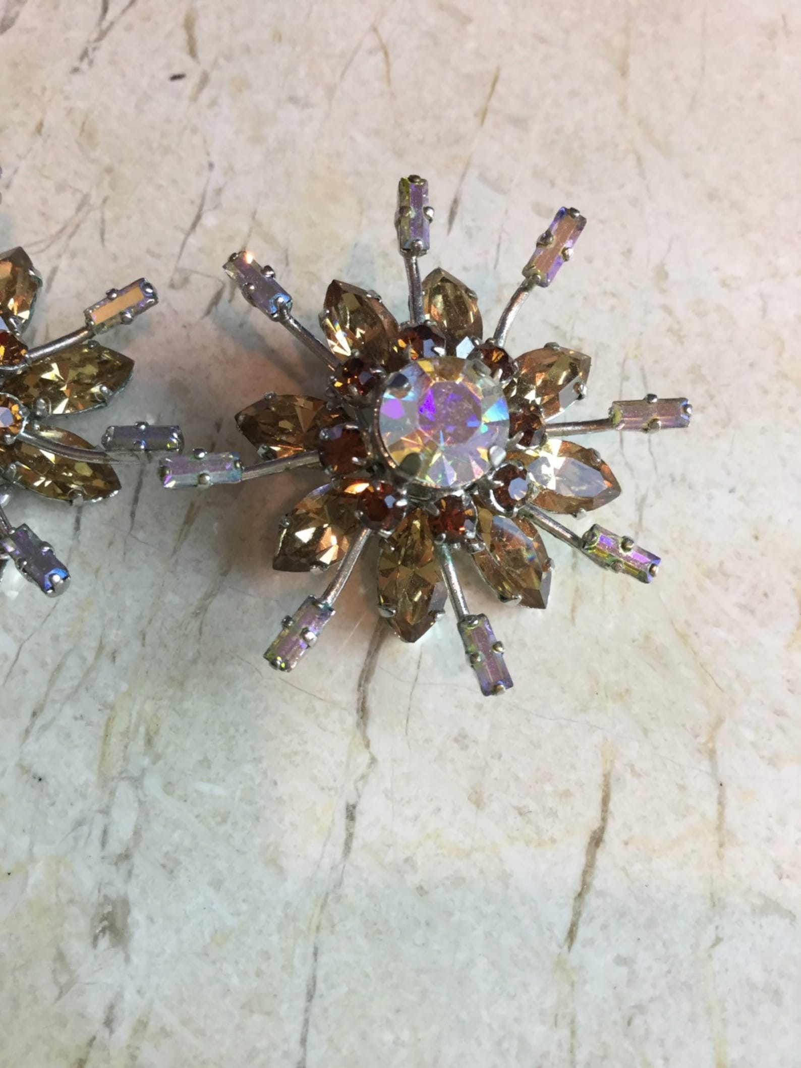 Austrian Crystal Earrings - Etsy