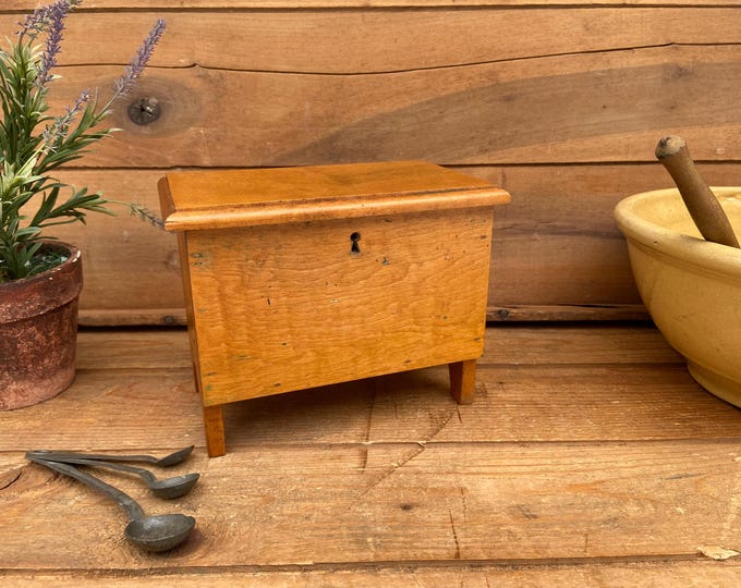 Hand Crafted David T Smith Wooden Recipe Box - Shaker Style ...