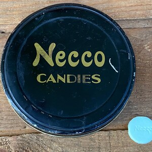 1930's Art Deco Necco Candies Glass Jar Skyscraper Form - Vintage Necco ...