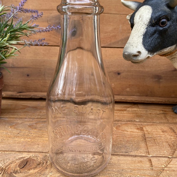 Vintage Milk Bottles - Etsy