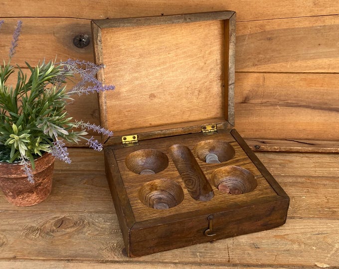 Antique Coin Box - Wooden Money Box - Vintage Money Till - Etsy