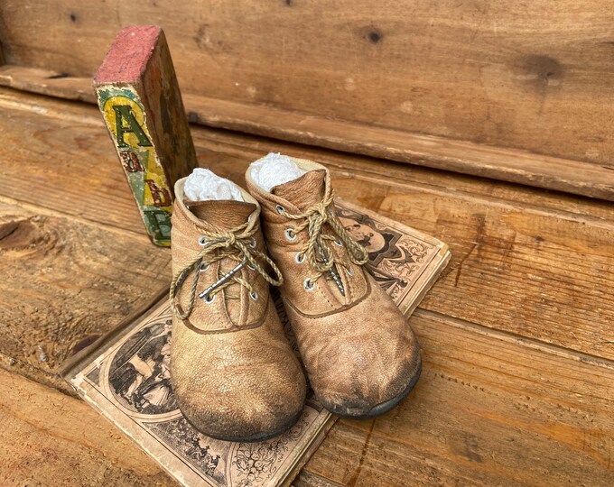 Antique Baby Shoes Original Laces Vintage Child's Shoes - Etsy