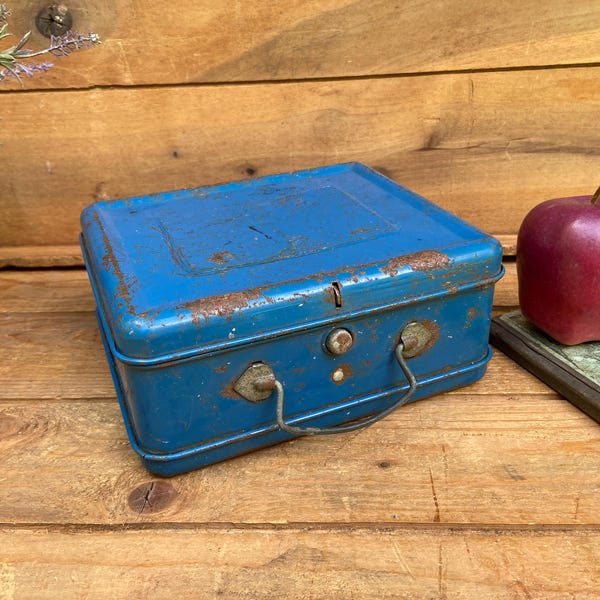 1950s Lunch Box - Etsy