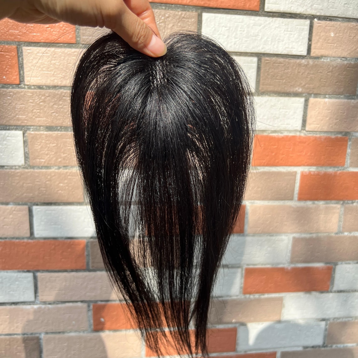 Invisible Magic Tape Hair Topper 6x8cm No Clips Needed Wig Top Piece ...