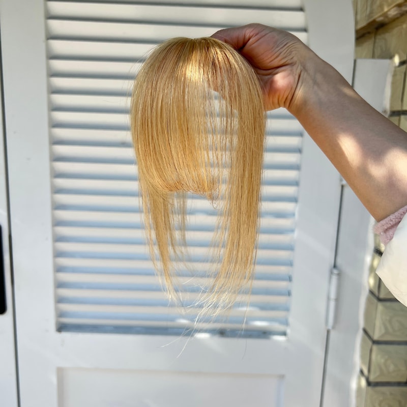 Dark Ash Blonde Bangs - Etsy UK