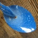 Cobalt Blue Enamel Splatterware Ladle and Spoon Set - Etsy