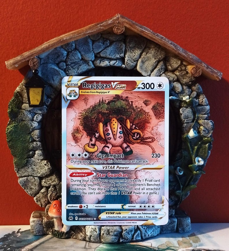 Regigigas Proxy Card | Crown Zenith Regigigas VSTAR Art | Fan Made ...