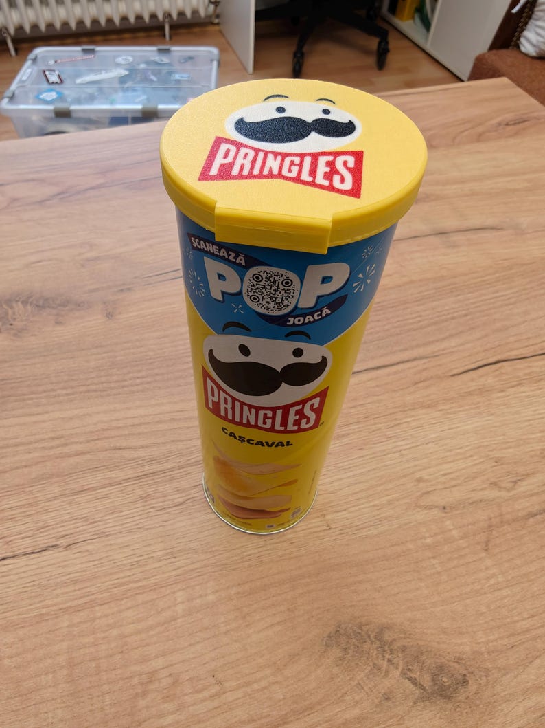3D Printed Pringles Snack Lifter, Chip Grabber, Pringles Crisp Holder ...