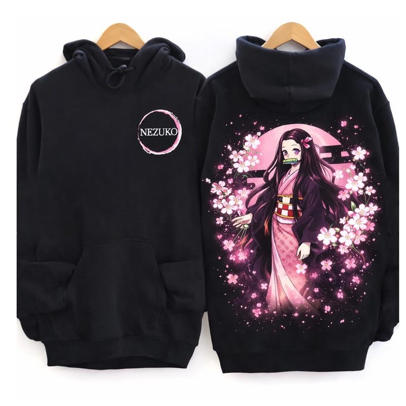 Nezuko Sweatshirt Woman - Etsy